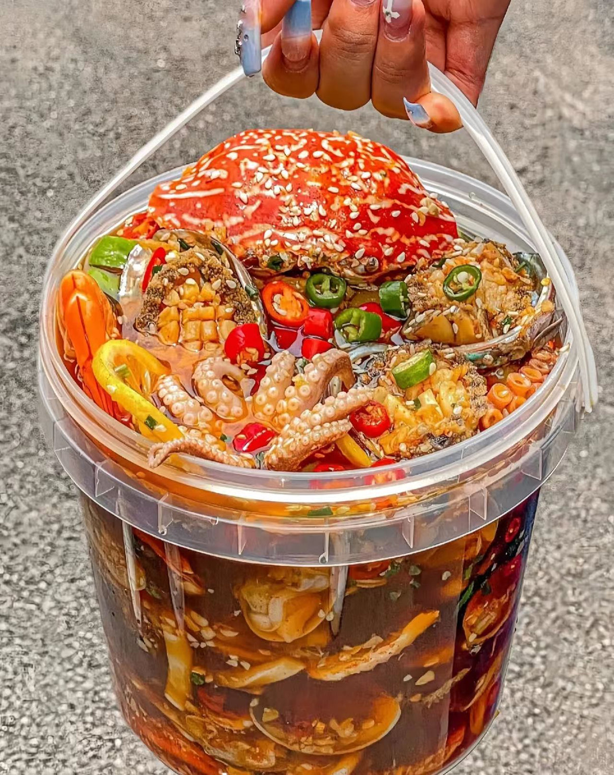 Seafood Joy Bucket(Anchor development) – Sunny Baby Team